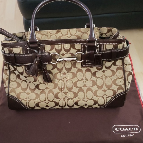 Coach | Bags | Coach Monogram Bag Authentic | Poshmark